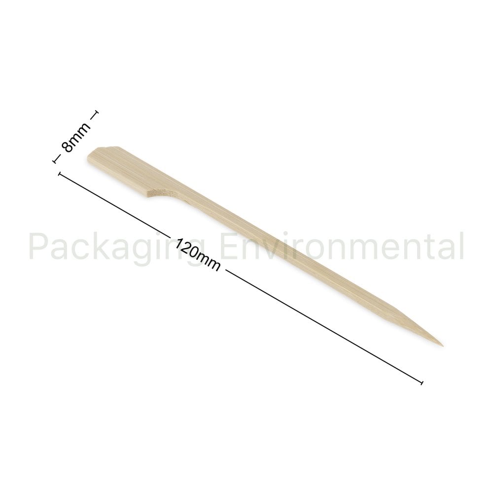 WOODEN SKEWER - LARGE (Case x 1000) | Streetfood Packaging